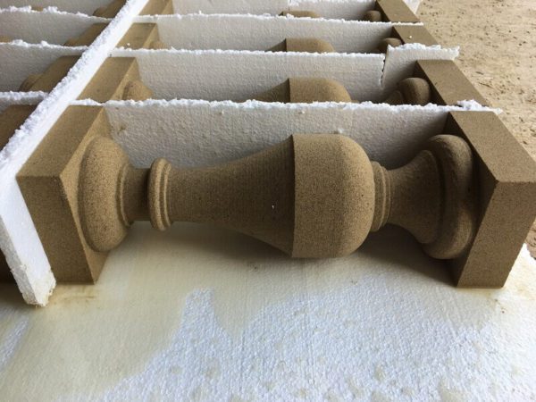 Stone Balustrade by Buxton Architectural Paving & Stone