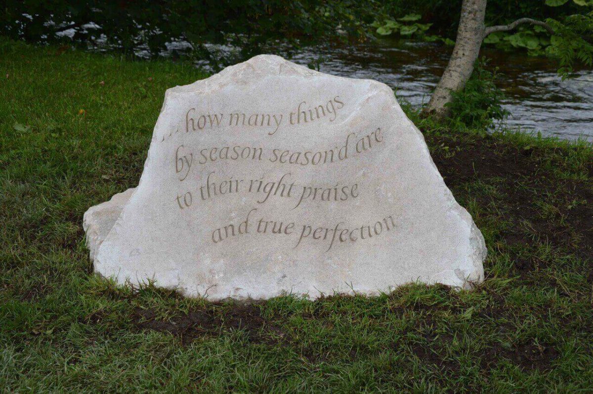 Malham Village Stone Memorial ~ Architectural Paving & Stone