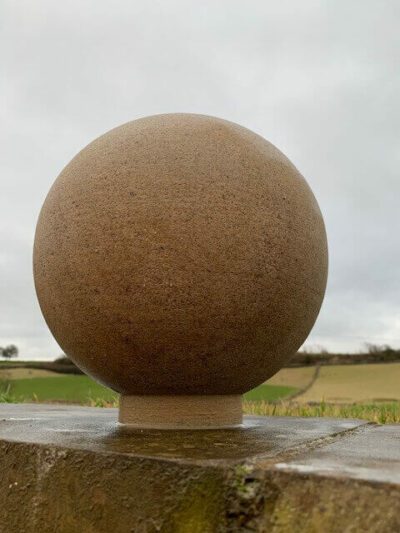 Natural Stone Ball Features ~ Architectural Paving & Stone
