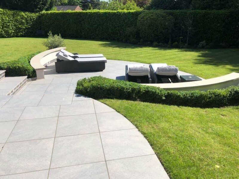 Curved Patio Area Project ~ Architectural Paving & Stone